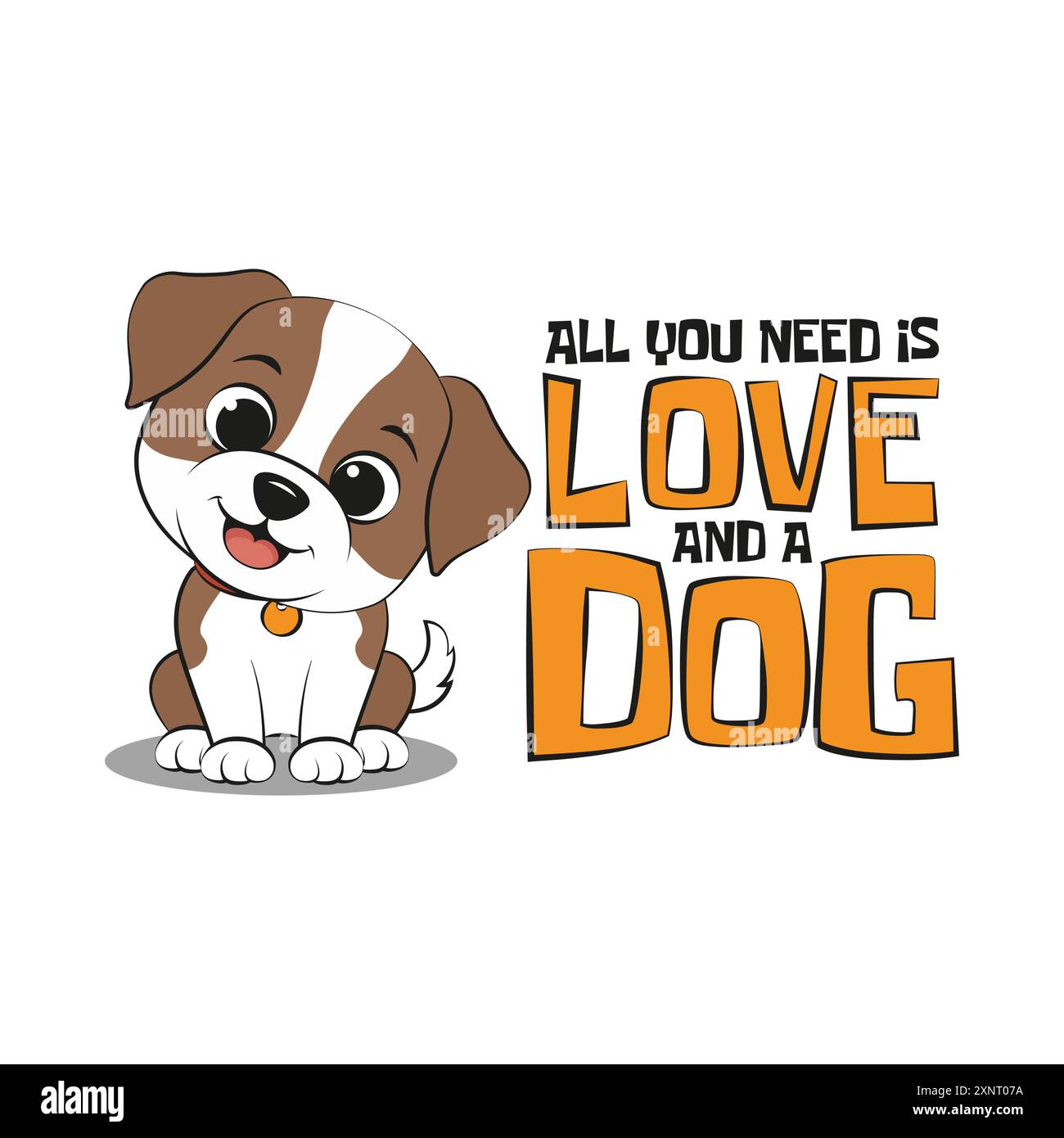 Cute playful puppy with an inspirational motivational funny quote all ...