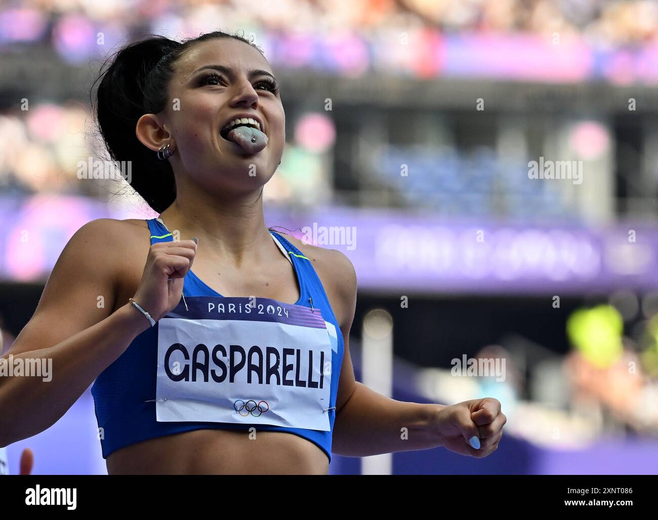 Paris, France. 2nd Aug, 2024. Alessandra Gasparelli of San Marino ...