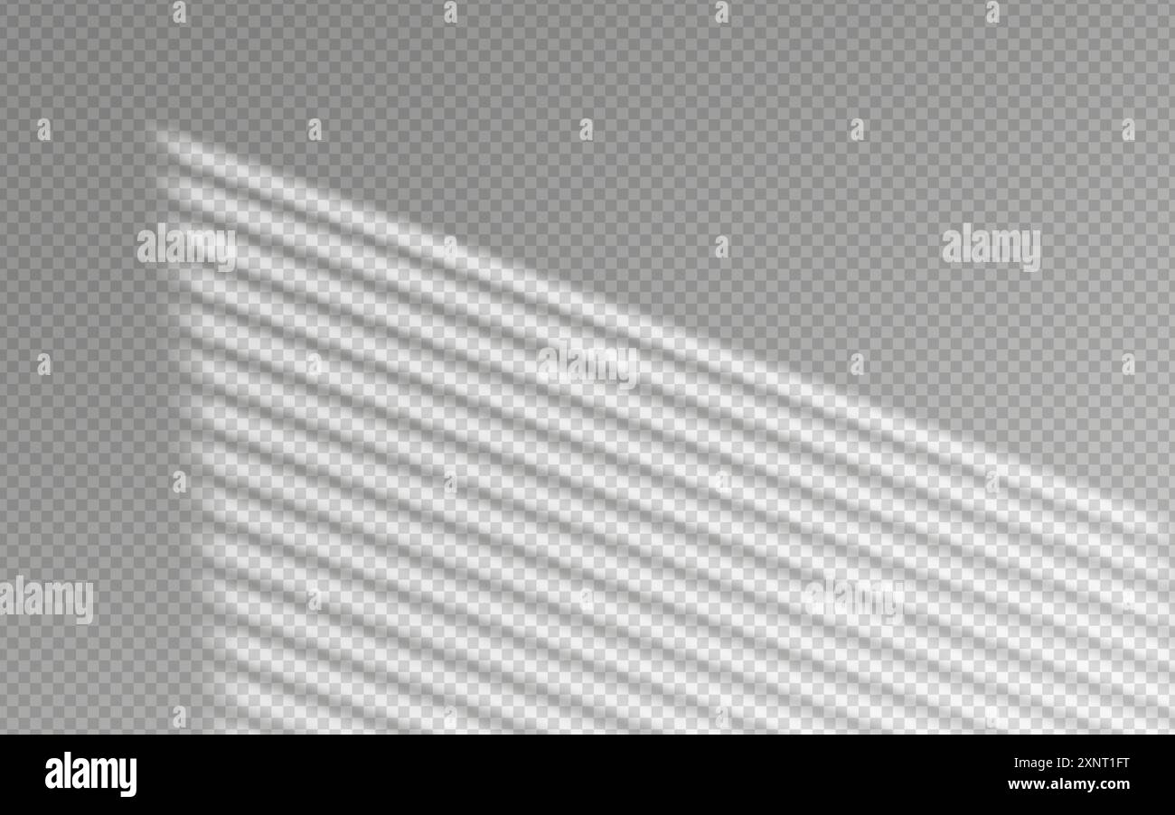Light effect shadow overlay from blind isolated transparent background ...