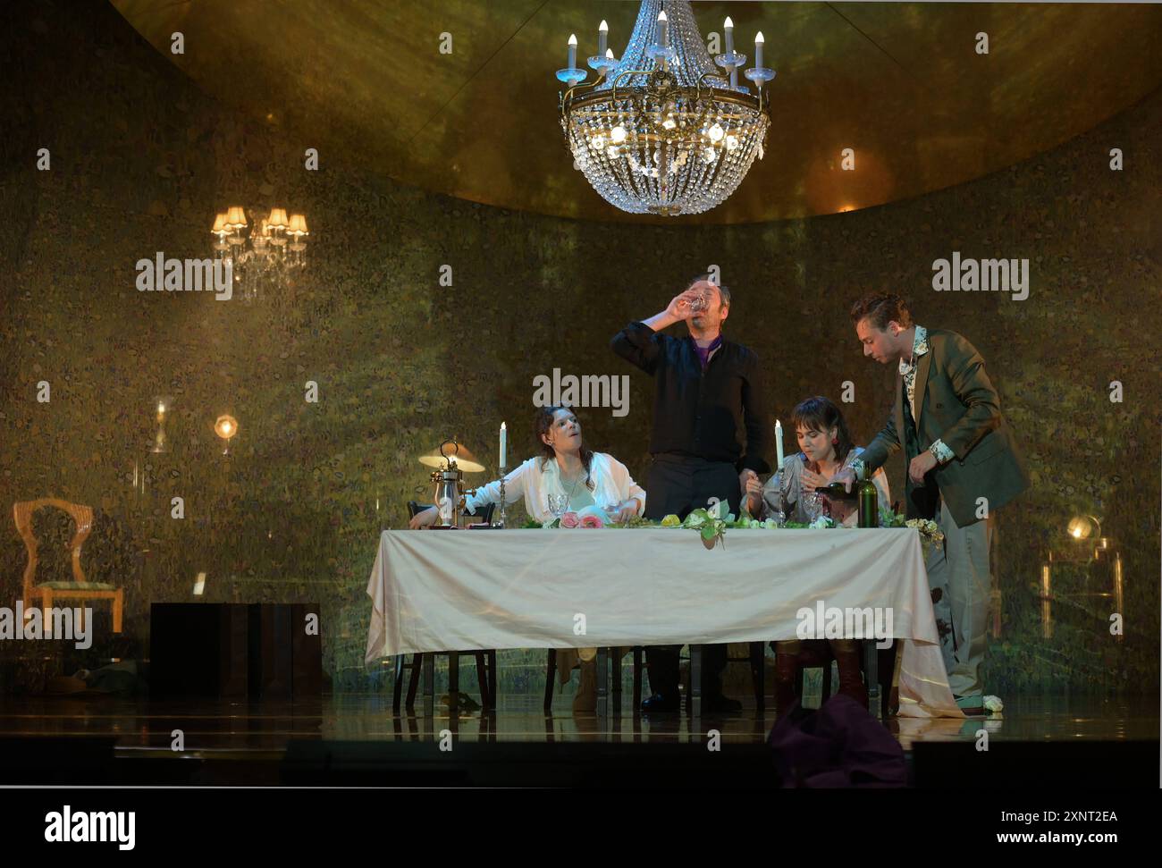 Theaterstück Liebelei von Arthur Schnitzler, im Stadttheater Gmunden ...