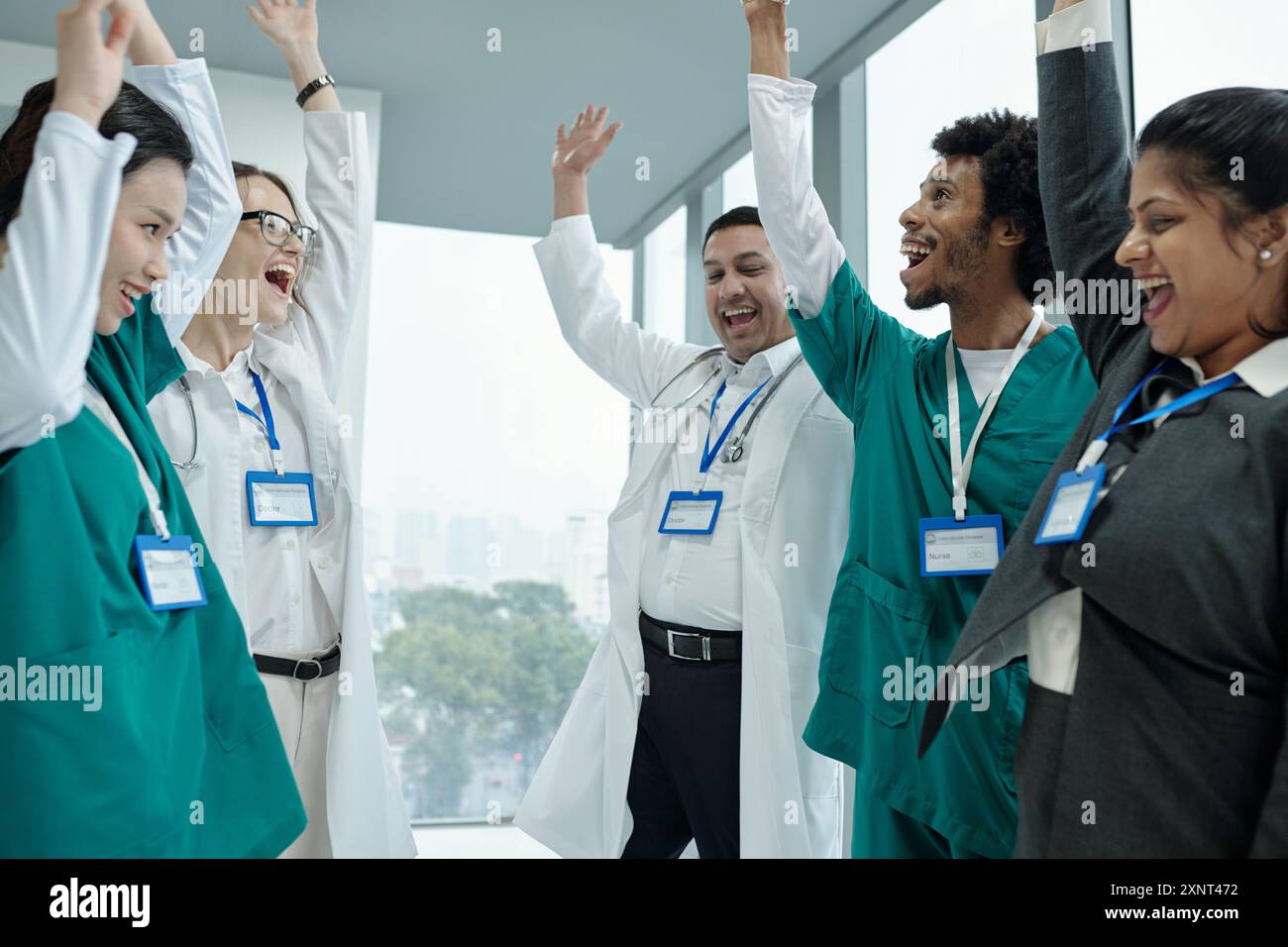 Medicine doctors success teamwork hi-res stock photography and images ...