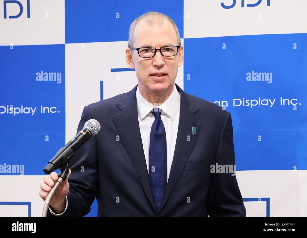 Tokyo, Japan. 2nd Aug, 2024. Japan Display Inc. (JDI) CEO Scott Callon ...