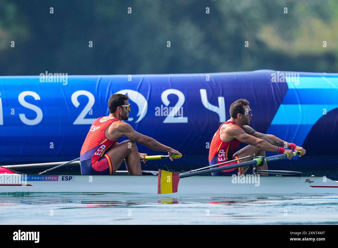 Javier Garcia and Jaime Canalejo of Spain compete during Men's Pair ...