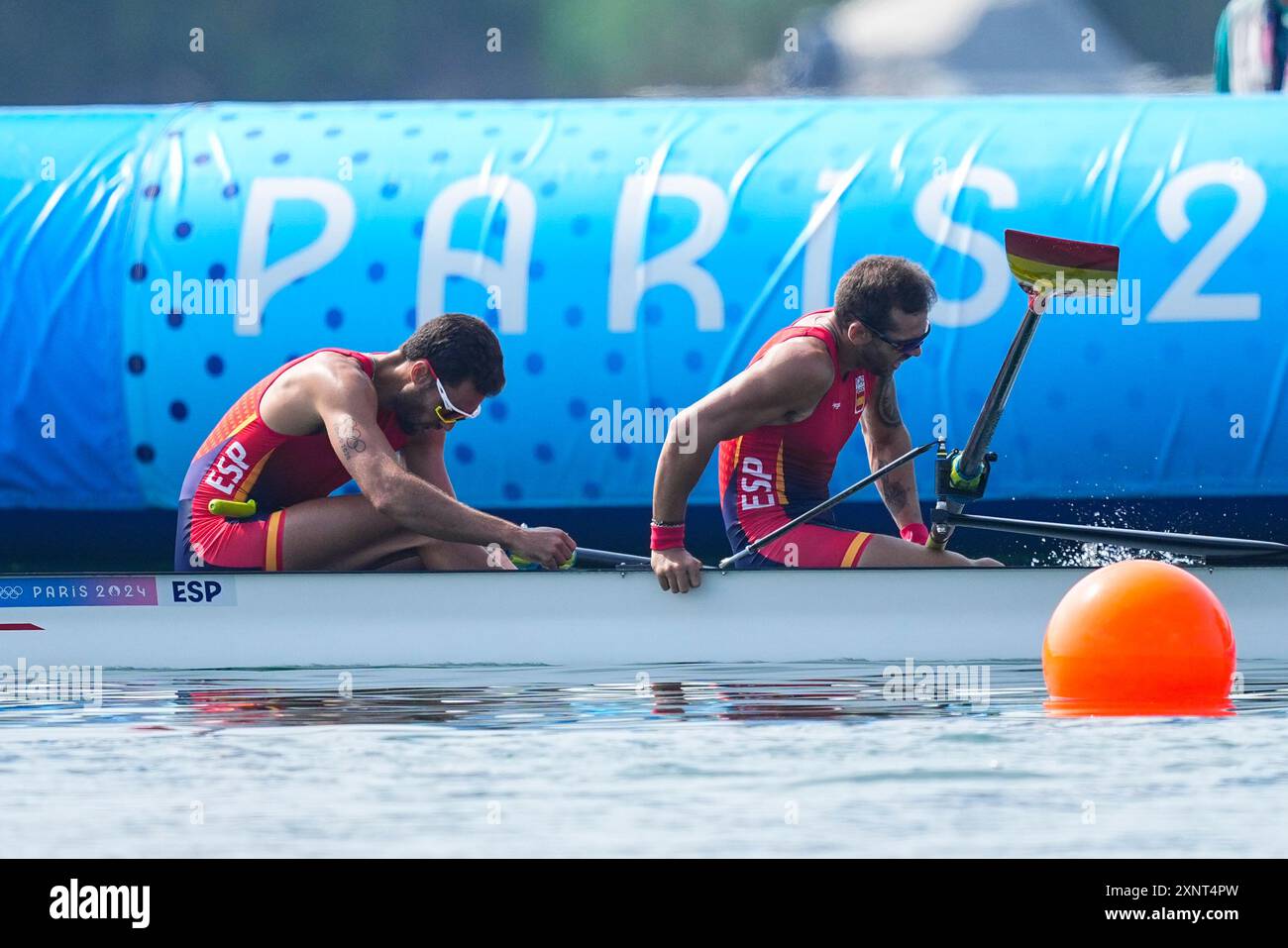 Javier Garcia and Jaime Canalejo of Spain compete during Men's Pair ...