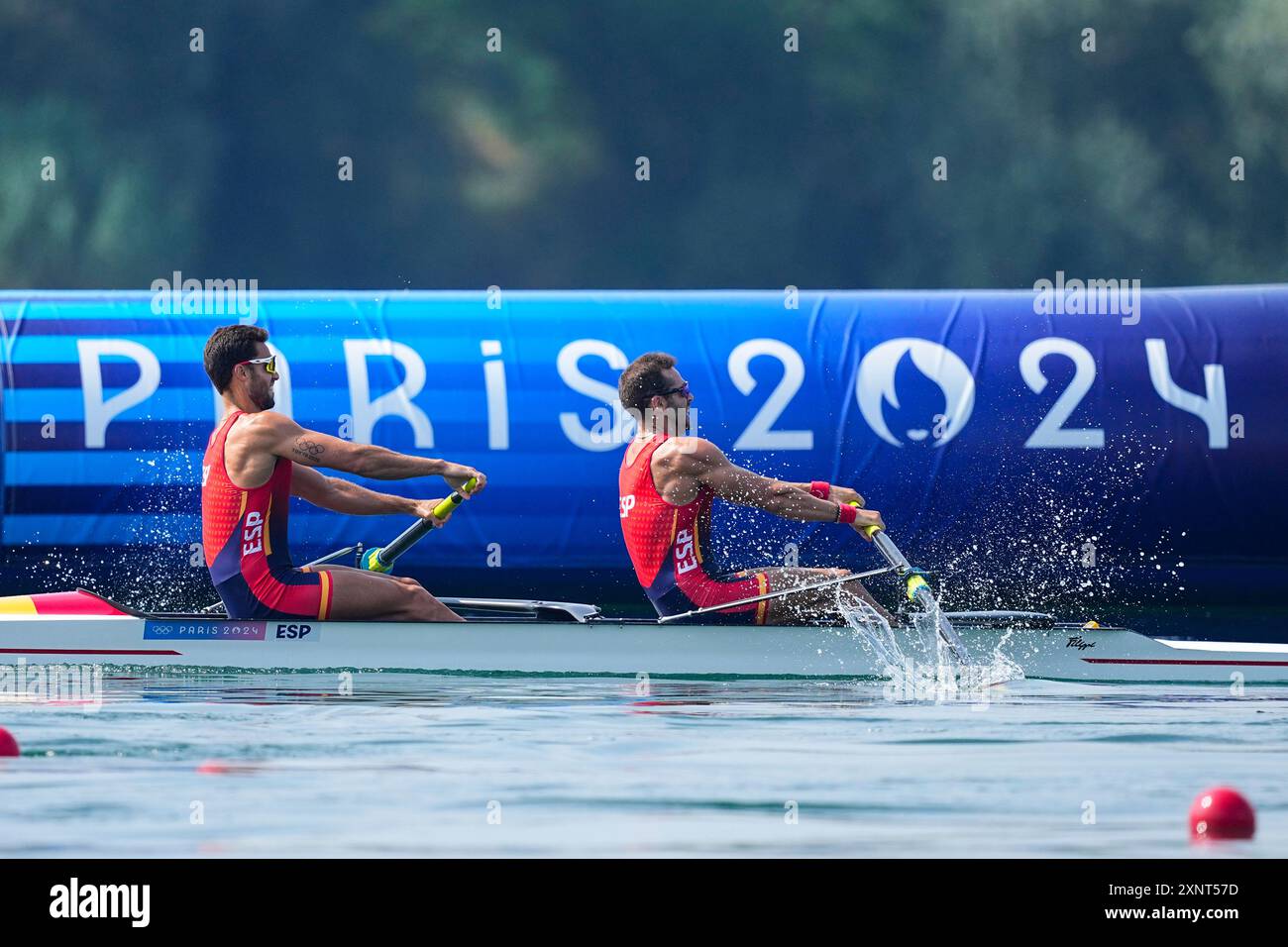 Javier Garcia and Jaime Canalejo of Spain compete during Men's Pair ...
