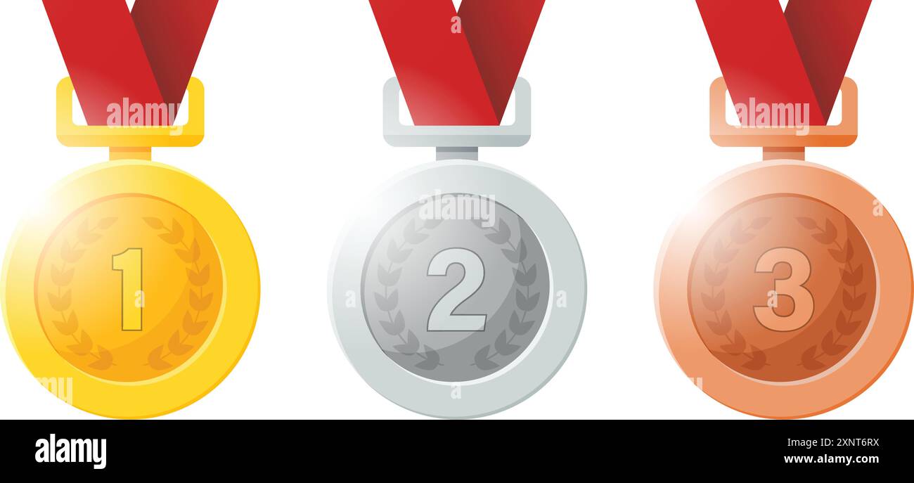 Gold Silver Bronze Medal Png High Quality Winners Gold Silver And