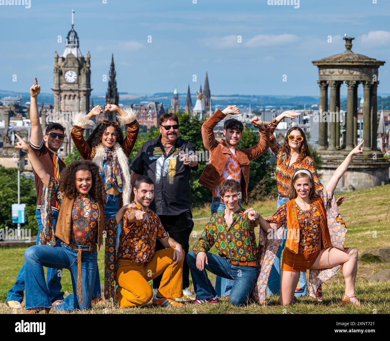 Calton Hill, Edinburgh, Scotland, UK, 02 August 2024, Edinburgh ...