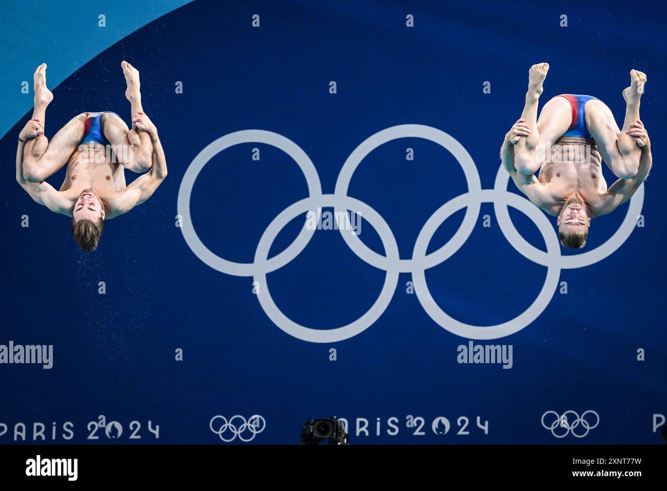 Nanterre, France. 02nd Aug, 2024. BOUYER Jules and JANDARD Alexis of ...