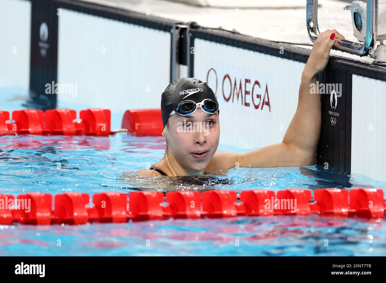 Puerto Rico's Kristen Elena Romano after the Women's 200m Individual ...
