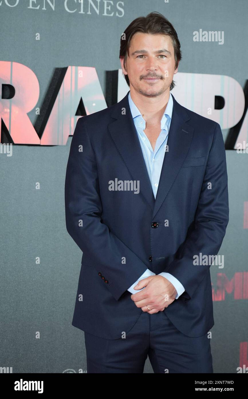 Actor Josh Hartnett attending " La Trampa " film premier in Madrid on ...