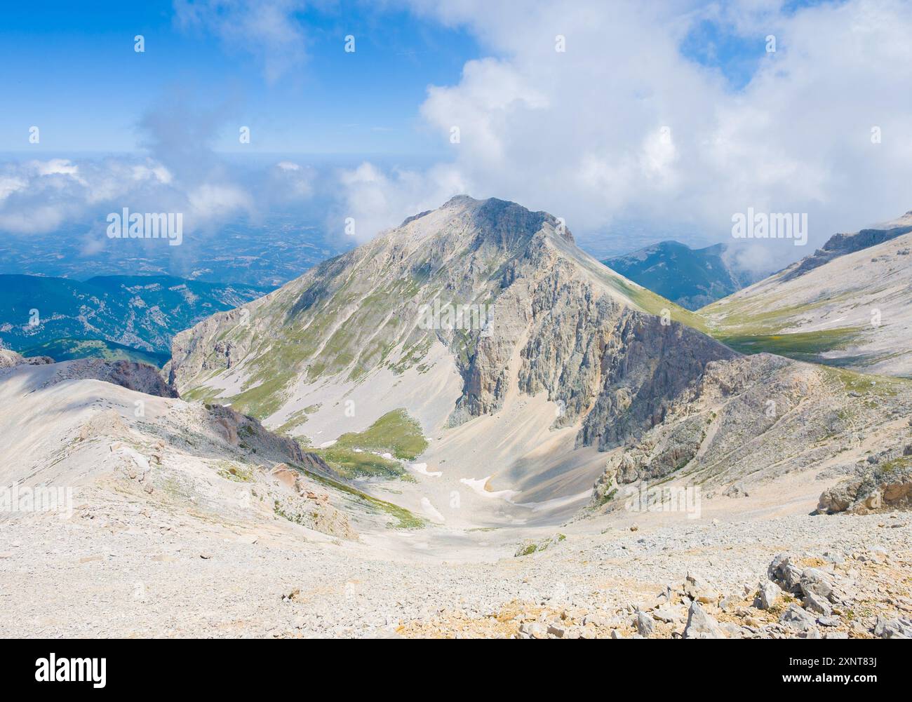 National mountain park of Majella (Abruzzo, Italy) - Mountains range ...