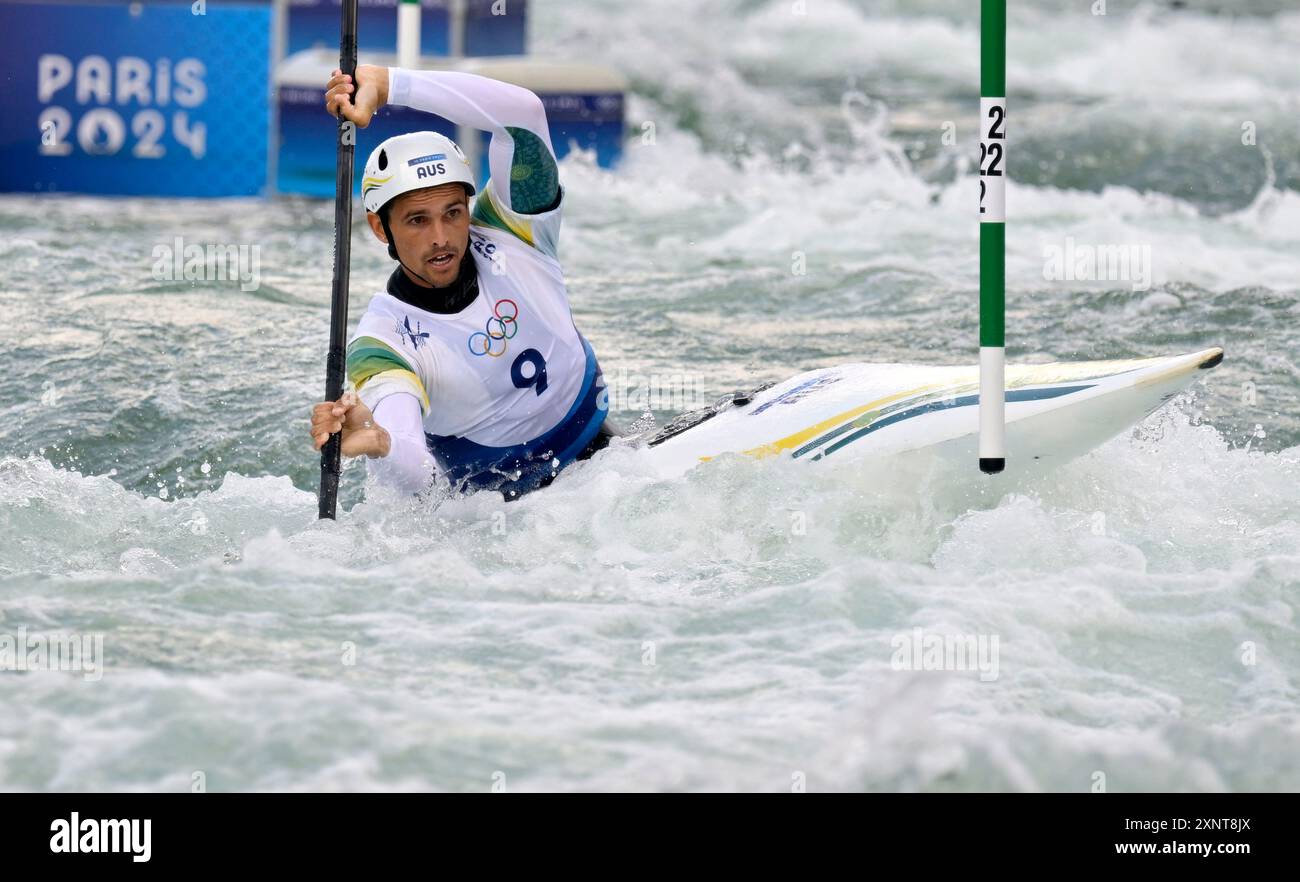 Paris, France. 01st Aug, 2024. Paris 2024 Olympic games. Canoe Slalom ...