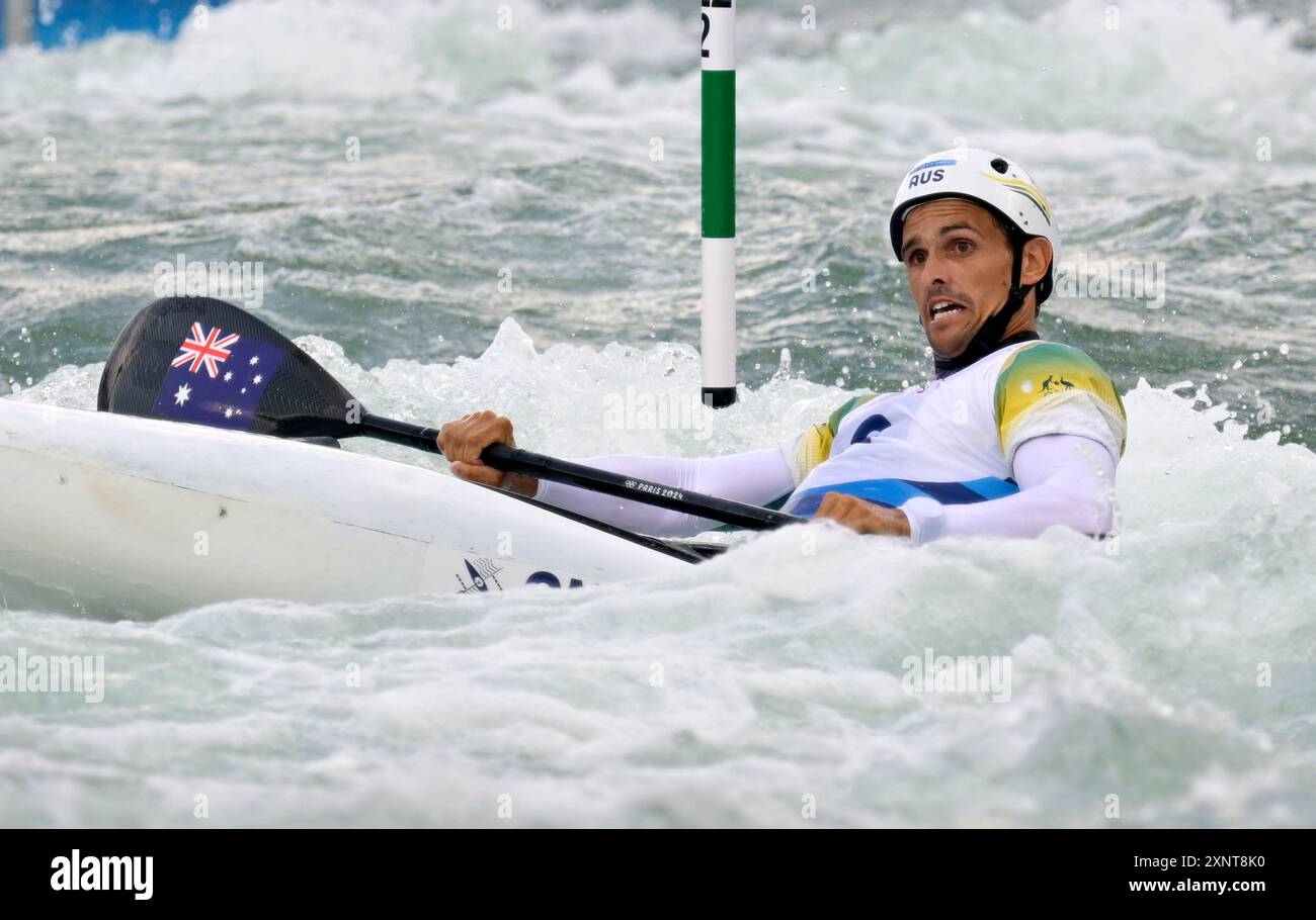 Paris, France. 01st Aug, 2024. Paris 2024 Olympic games. Canoe Slalom ...
