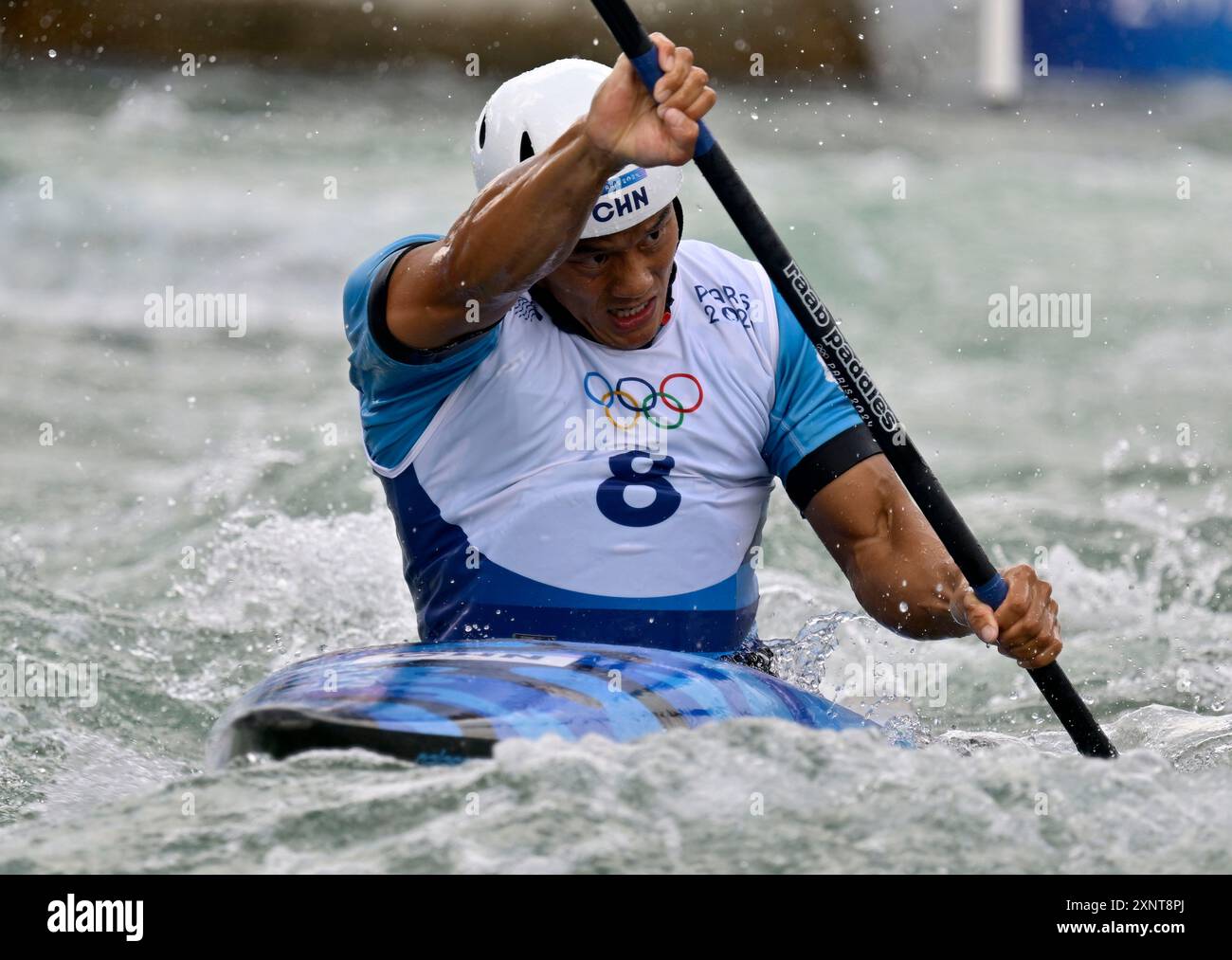 Paris, France. 01st Aug, 2024. Paris 2024 Olympic games. Canoe Slalom ...