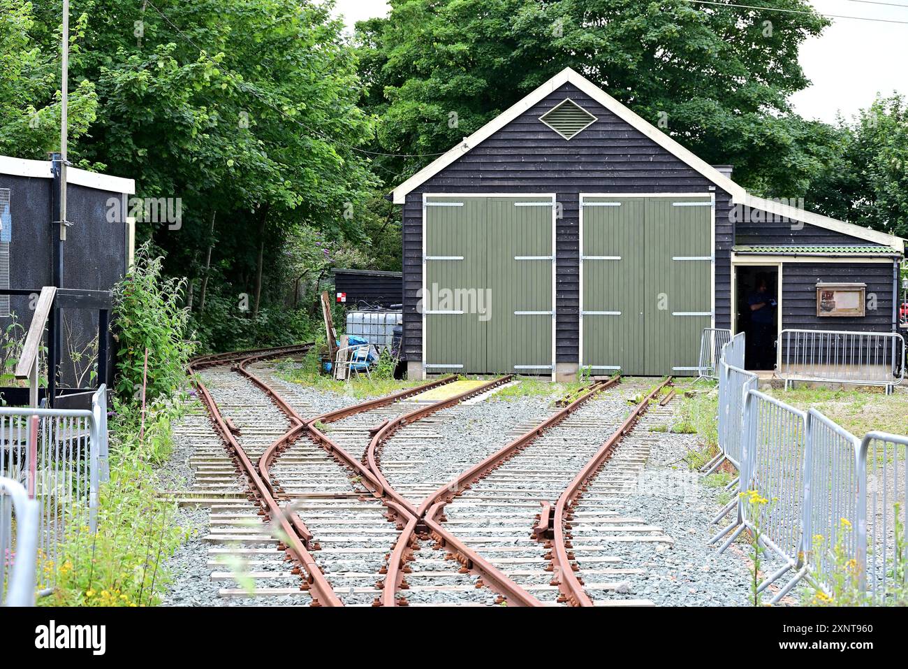 Around the UK - Southwold Railway Steamworks, Suffolk, UK Stock Photo ...