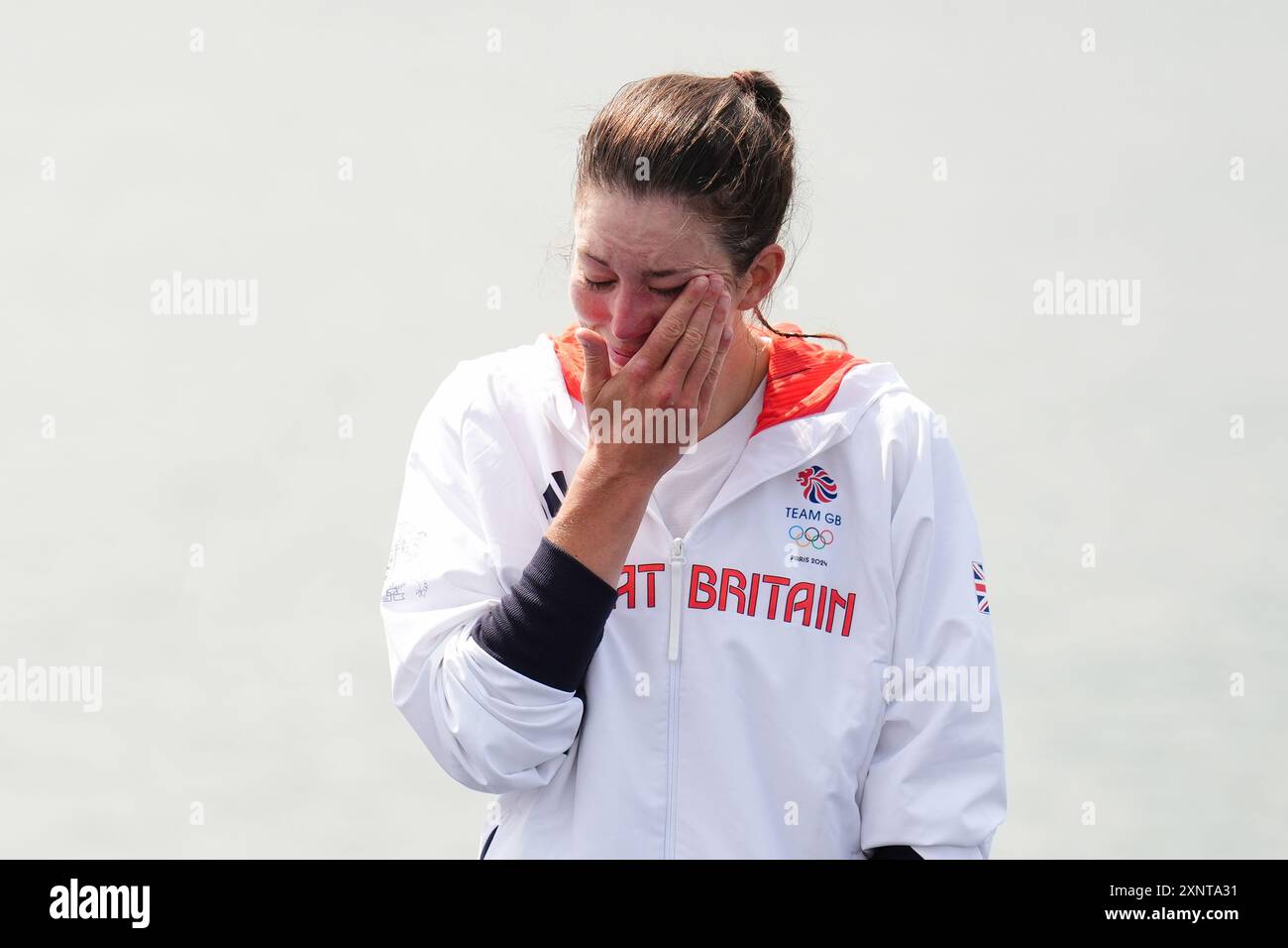 Great Britain's Emily Craig reacts after winning gold during the ...