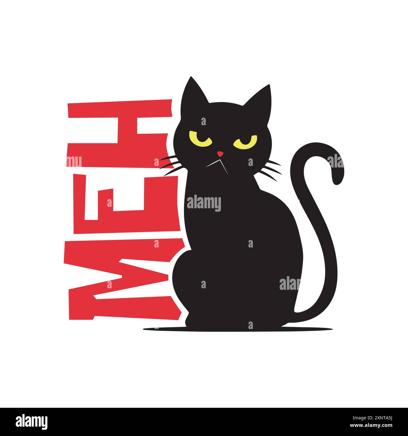 Custom cat t shirt design Stock Vector Images - Alamy
