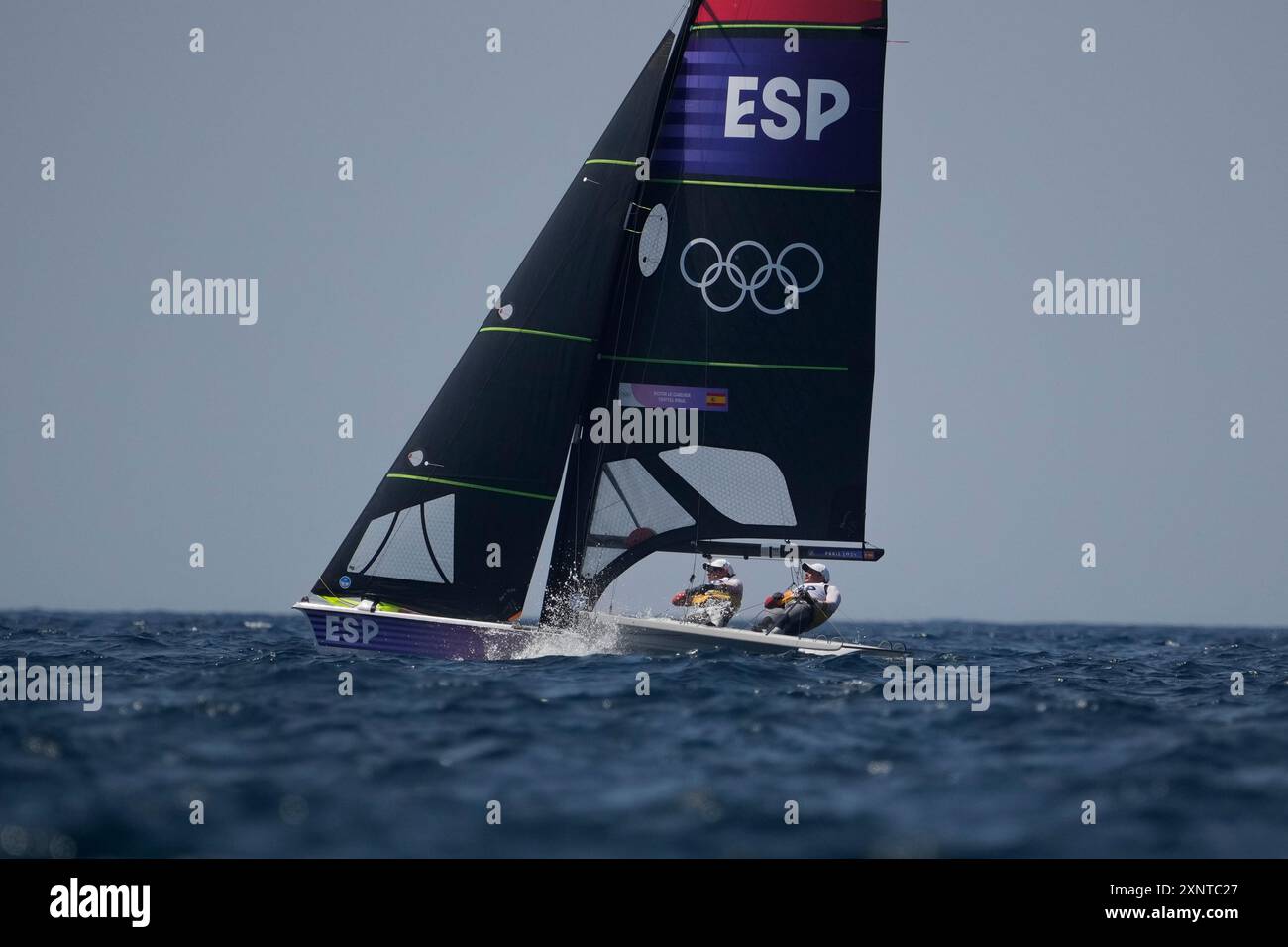 Florian Trittel Paul and Diego Botin Le Chever of Spain compete in a ...