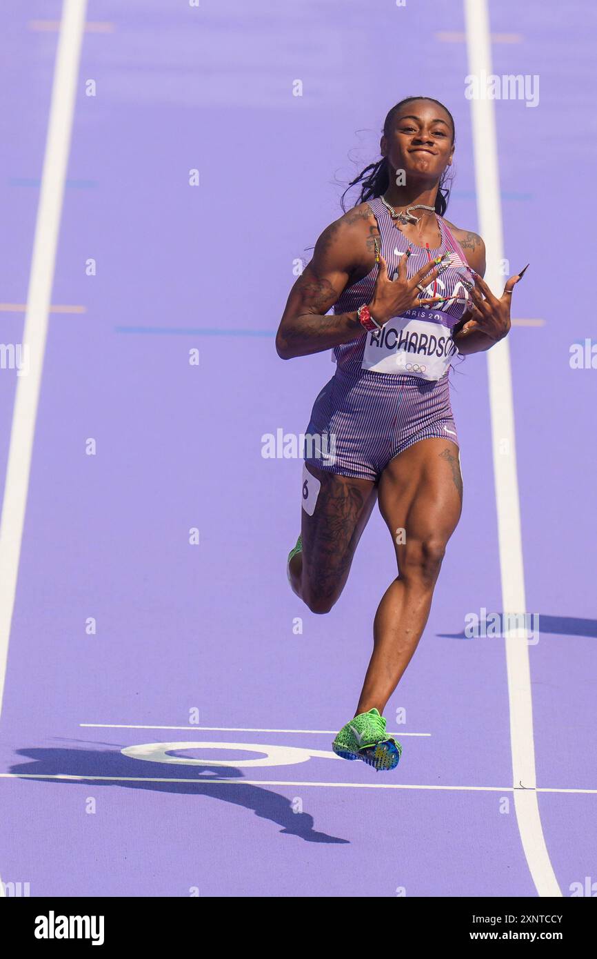 Shacarri richardson hi-res stock photography and images - Alamy