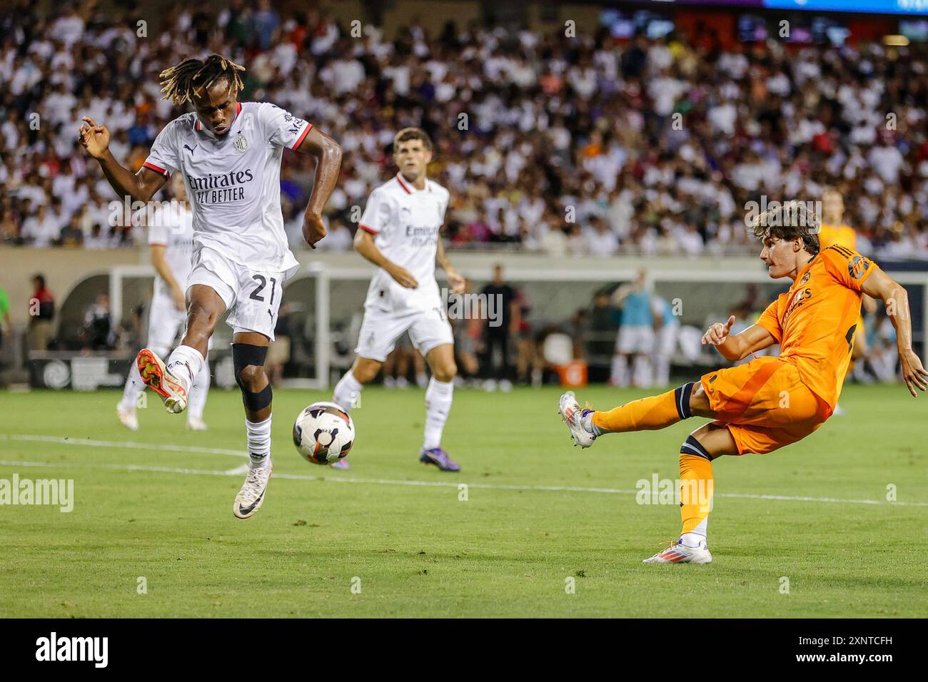 Chicago, IL USA, July 31, 2024: Soccer action during the DIRECTV Soccer ...