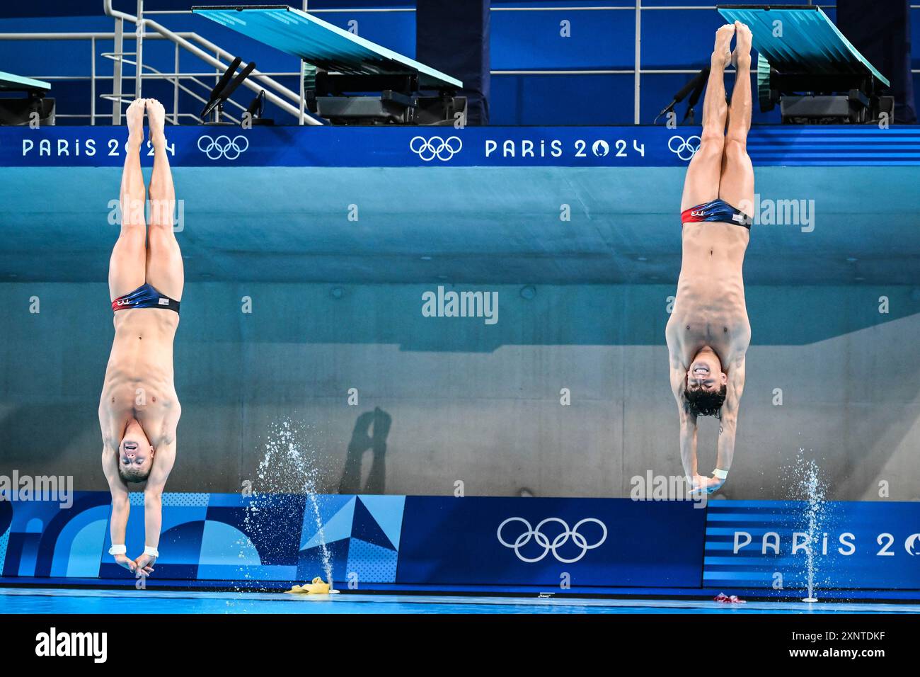 DOWNS Tyler and DUNCAN Greg of United States during the Diving, Men's ...