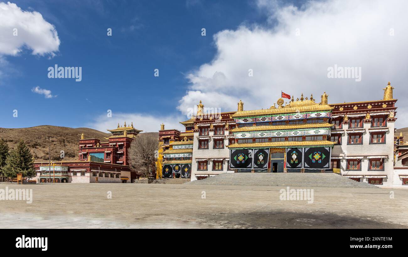 The Litang Chode Monastery was built in 1580, honoring the third Dalai ...