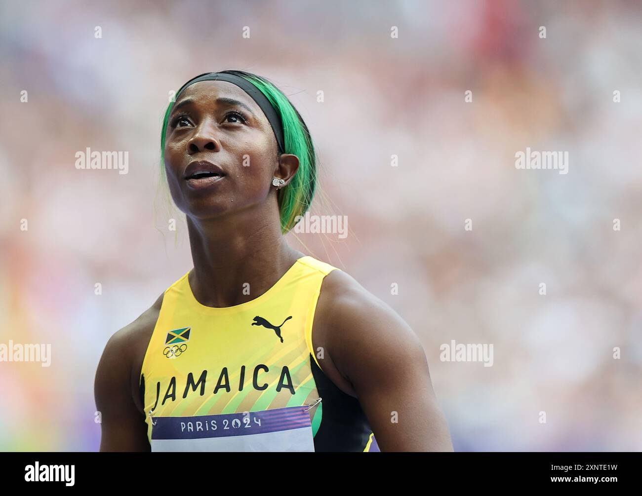 Shelly ann fraser pryce paris 2024 hi-res stock photography and images - Alamy