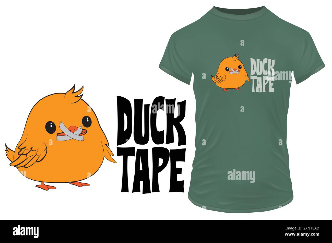 Duck cartoon style hi-res stock photography and images - Alamy