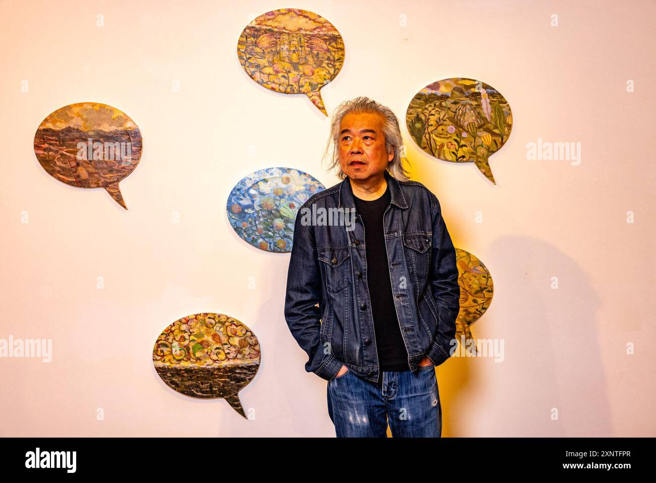Edinburgh, United Kingdom. 02 August, 2024 Pictured: Joe Fan with a ...