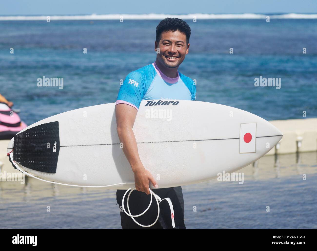 Tahiti, French Polynesia. 1st Aug, 2024. Inaba Reo of Japan is seen ...