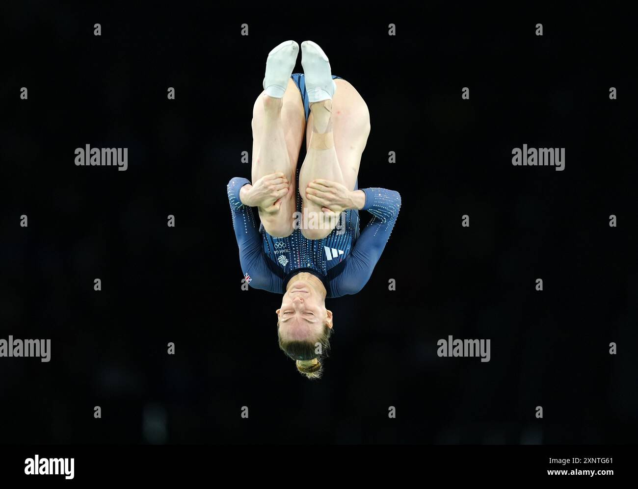 Great Britain's Bryony Page during the trampoline gymnastics, women's ...