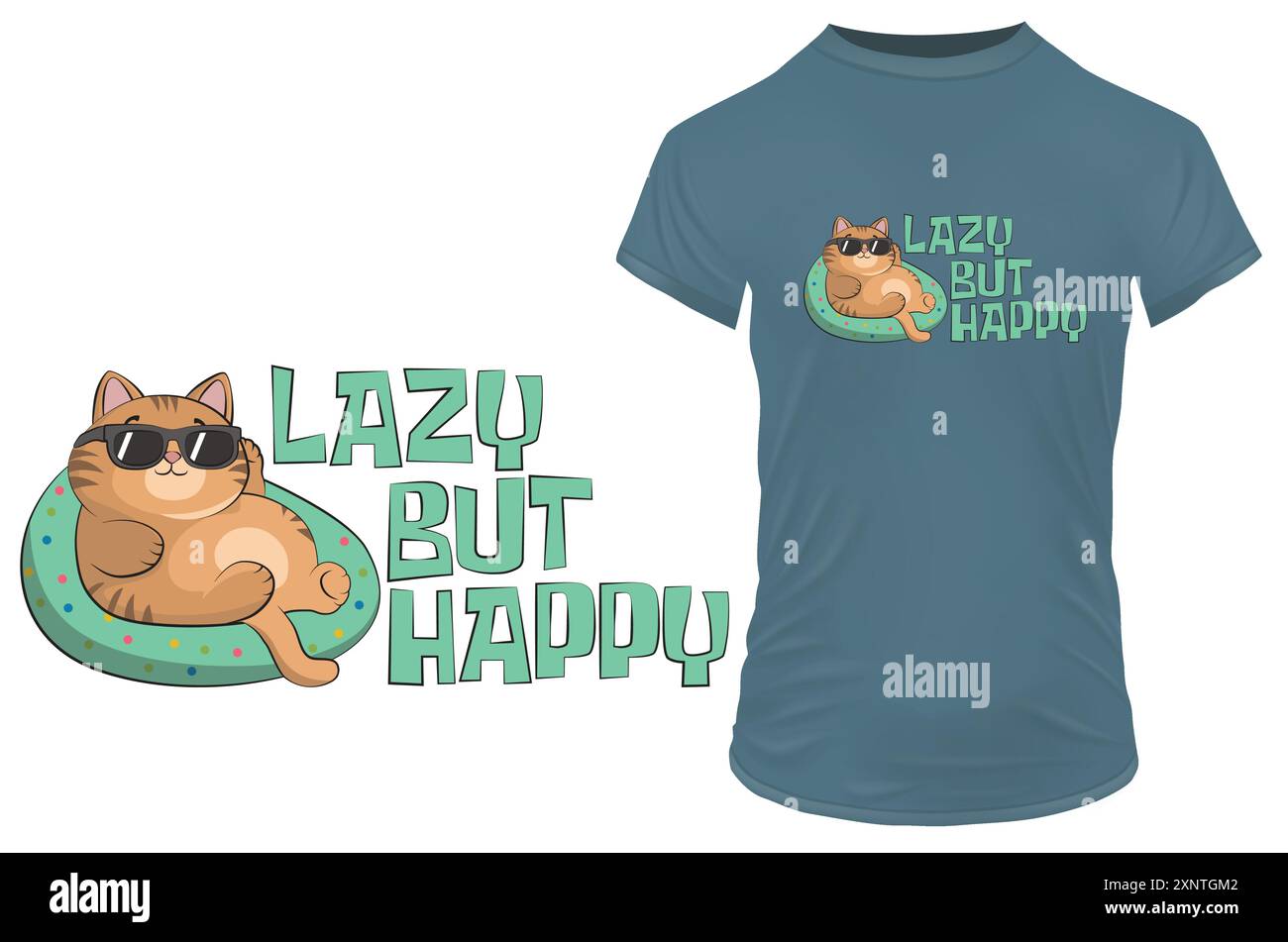 Lazy animal funny Stock Vector Images - Alamy