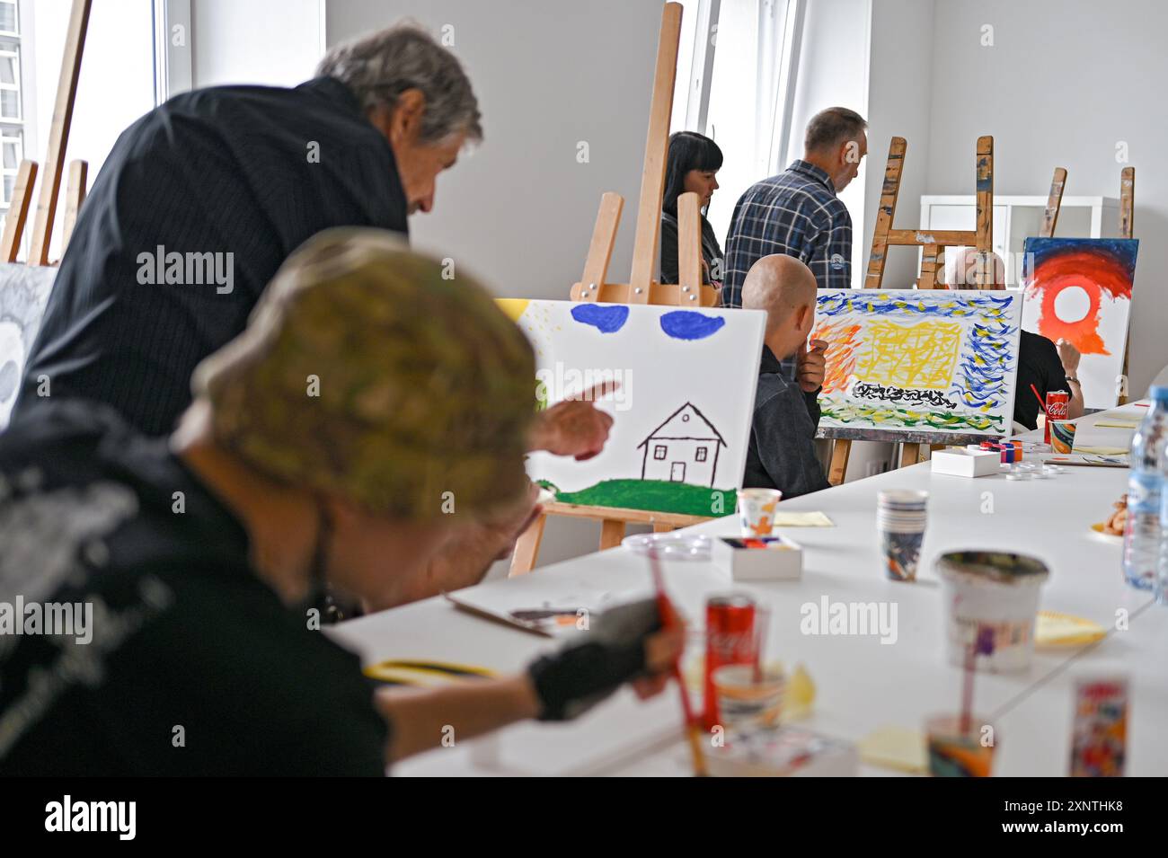 Non Exclusive: LVIV, UKRAINE - AUGUST 1, 2024 - Soldiers, who are ...