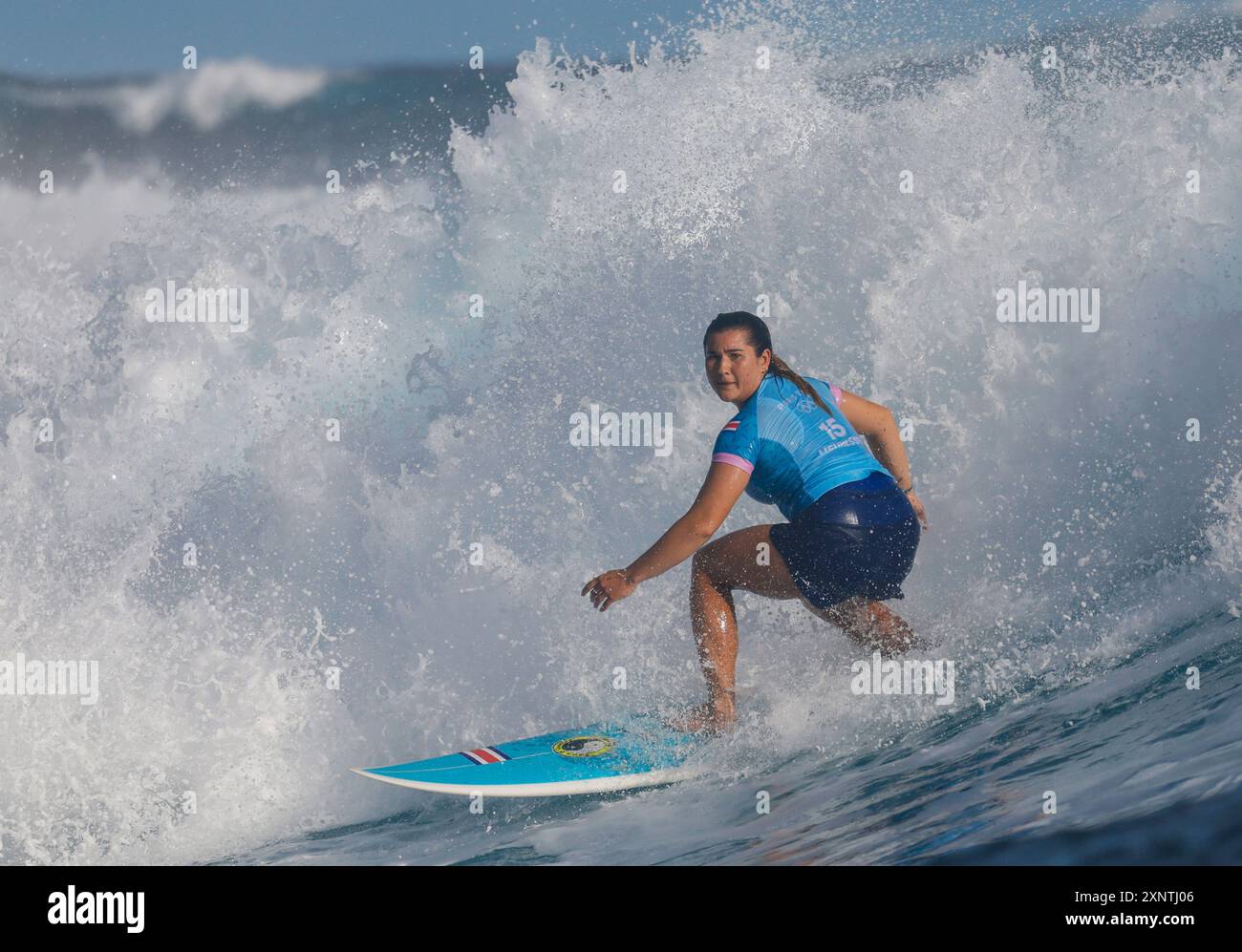 Tahiti, French Polynesia. 1st Aug, 2024. Brisa Hennessy of Costa Rica ...