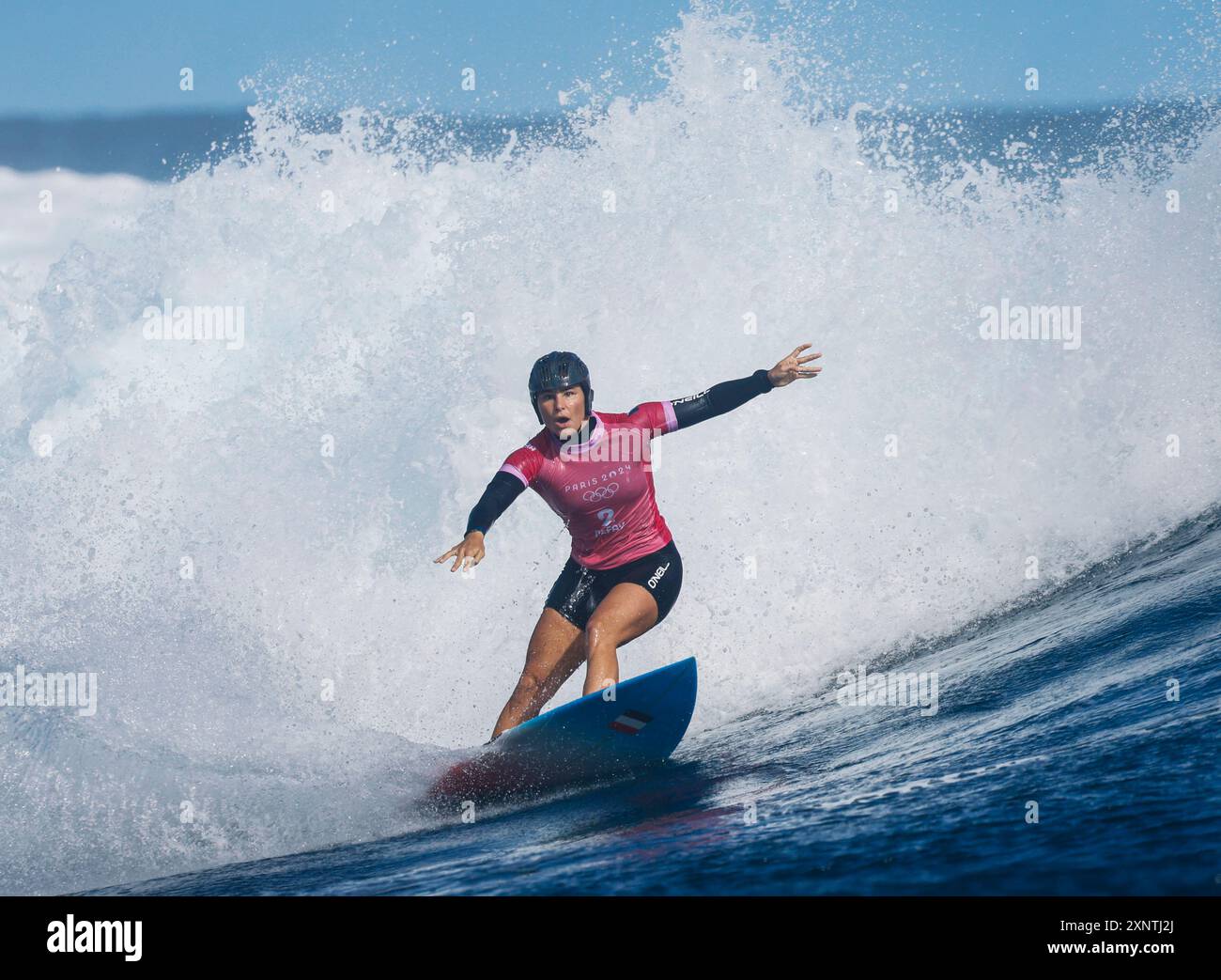 Tahiti, French Polynesia. 1st Aug, 2024. Johanne Defay of France ...