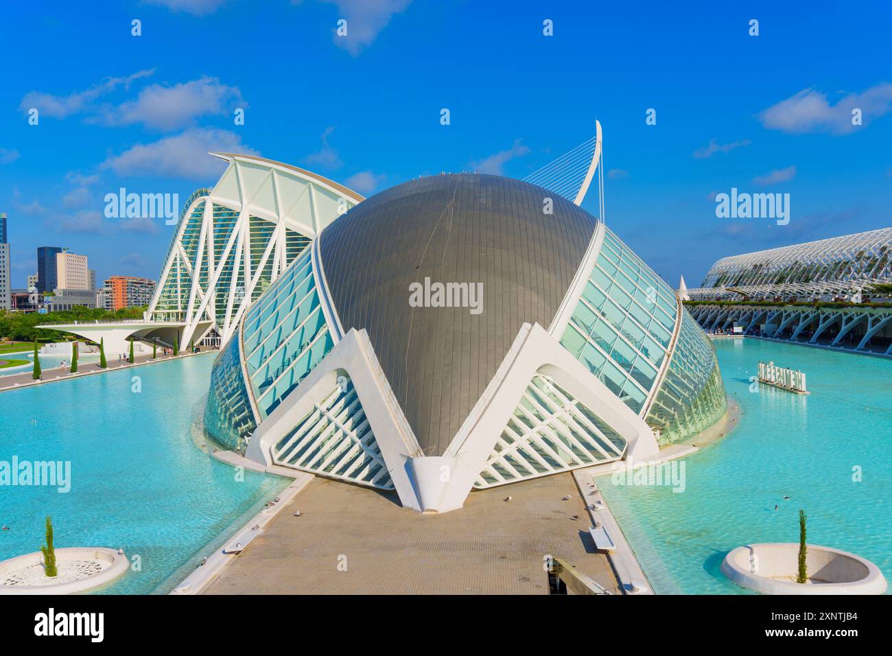 Valencia, Spain - July 12, 2024: Panoramic view capturing the expansive ...