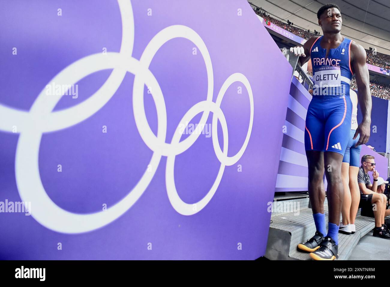 Paris, France. 02nd Aug, 2024. Makenson Gletty of Team France competes ...