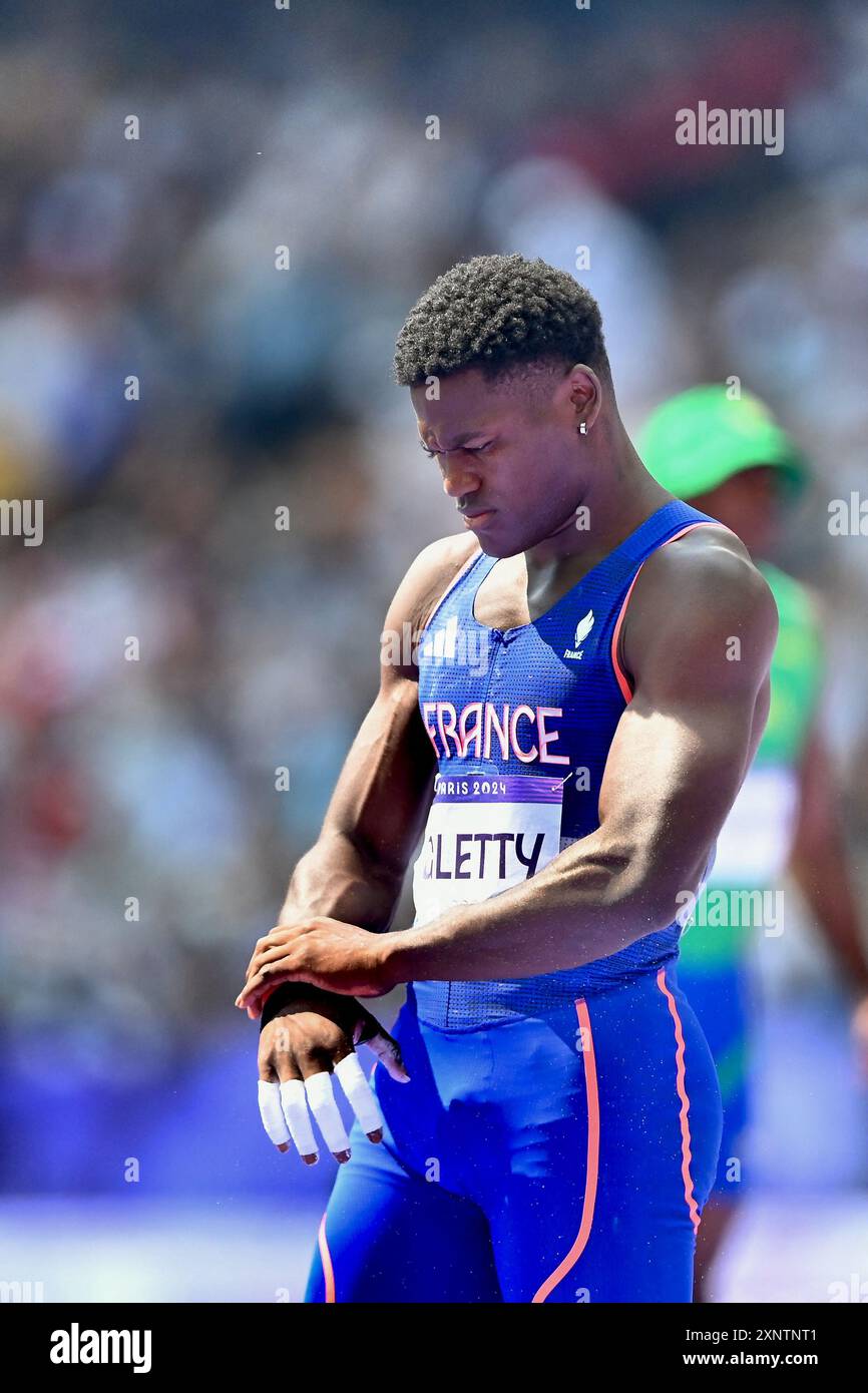 Paris, France. 02nd Aug, 2024. Makenson Gletty of Team France competes ...