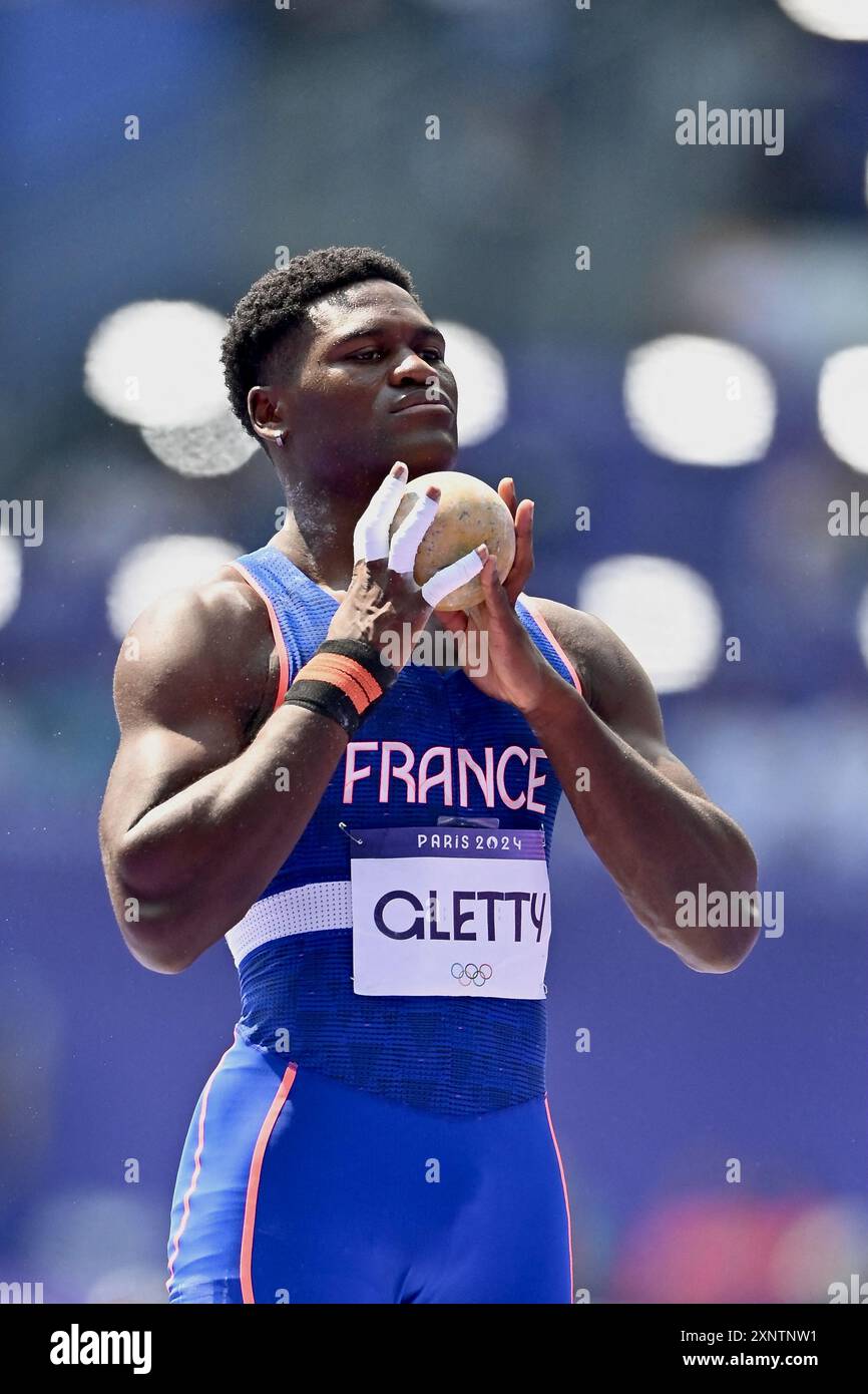 Paris, France. 02nd Aug, 2024. Makenson Gletty of Team France competes ...