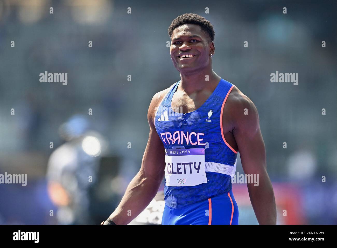 Paris, France. 02nd Aug, 2024. Makenson Gletty of Team France competes ...
