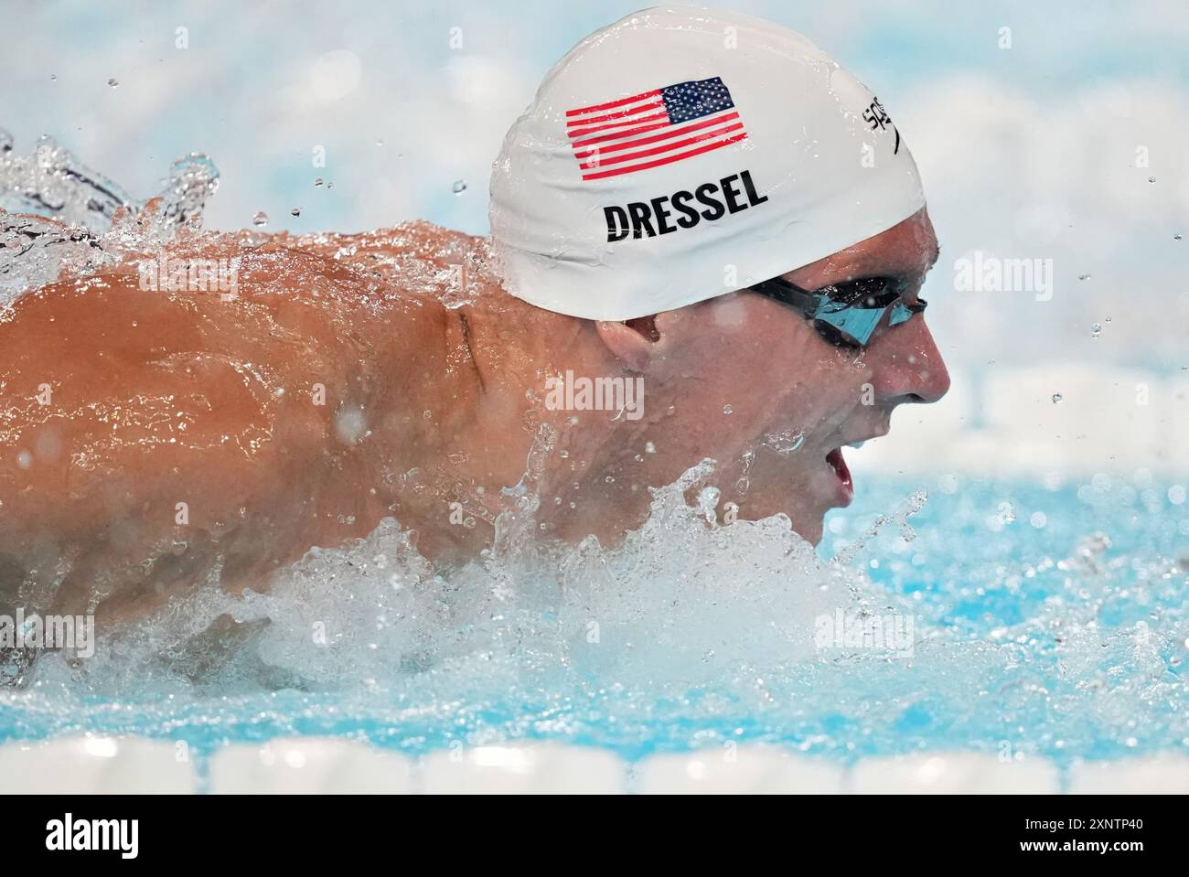 Paris, France. 02nd Aug, 2024. Caeleb Dressel of the USA, in action at ...