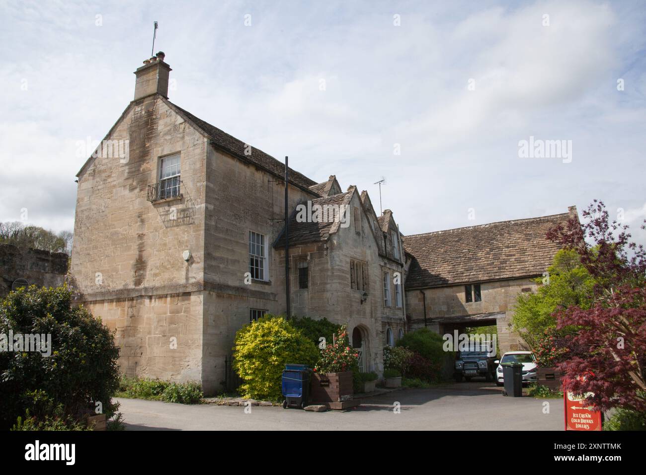Tithe Barn building in Bradford on Avon, Wiltshire in the United ...