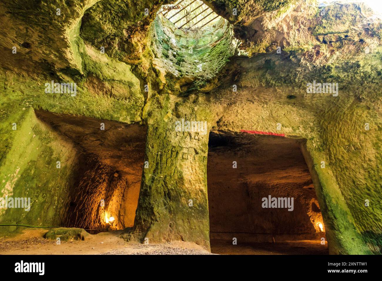 underground gallery, castle of San Felipe, 16th century ,mouth of the ...