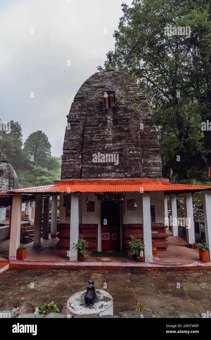 Aug2nd2024, Uttarakhand India. Bineshwar Mahadev Temple, dedicated to ...