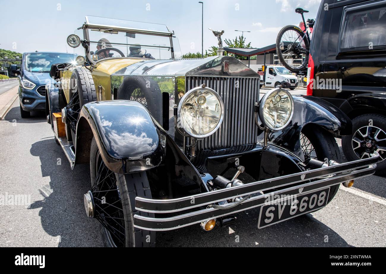 A 1922 Rolls Royce Silver Ghost UK Stock Photo - Alamy