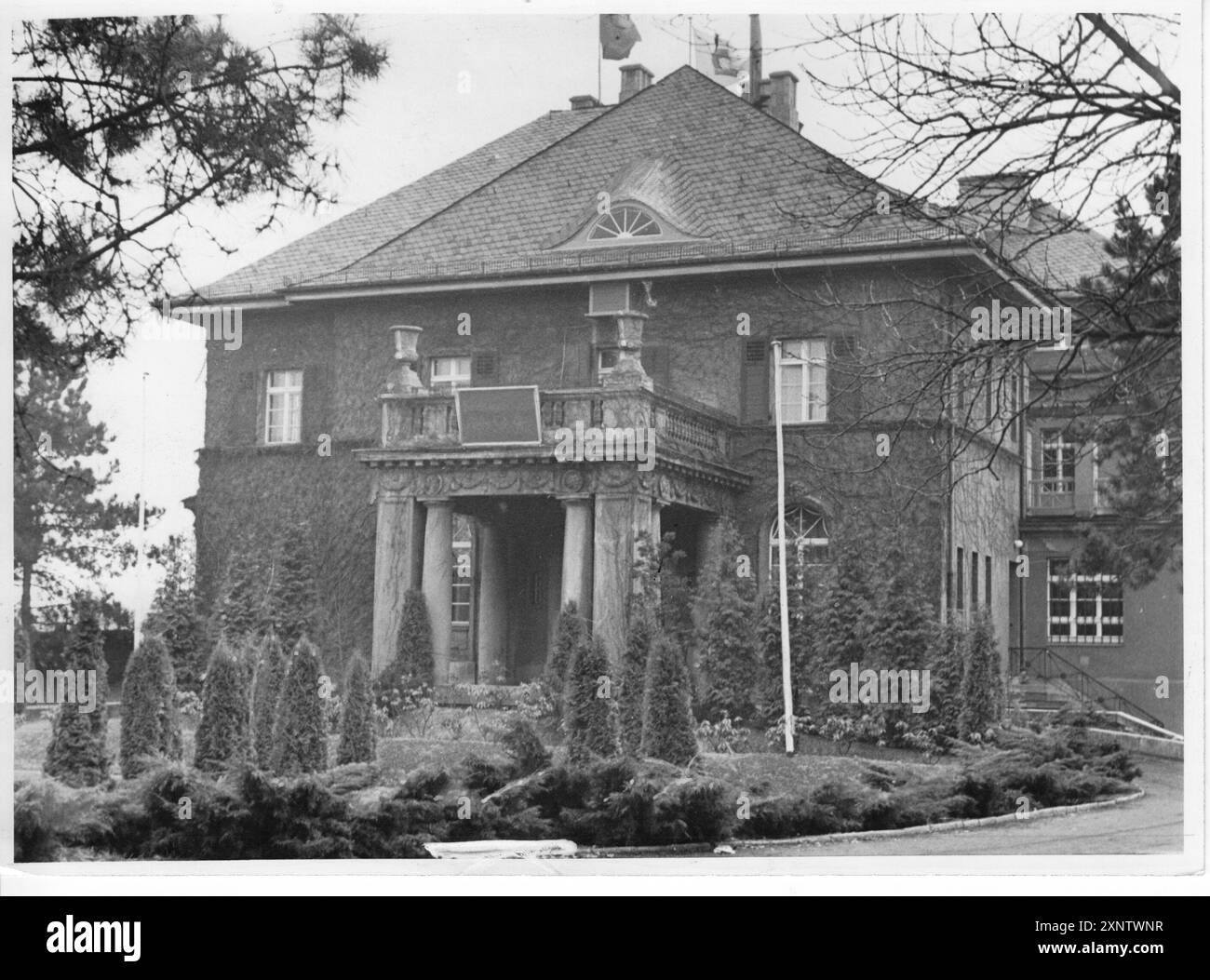 "The ""John Scheer"" youth clubhouse near the Glienicke Bridge.former ...
