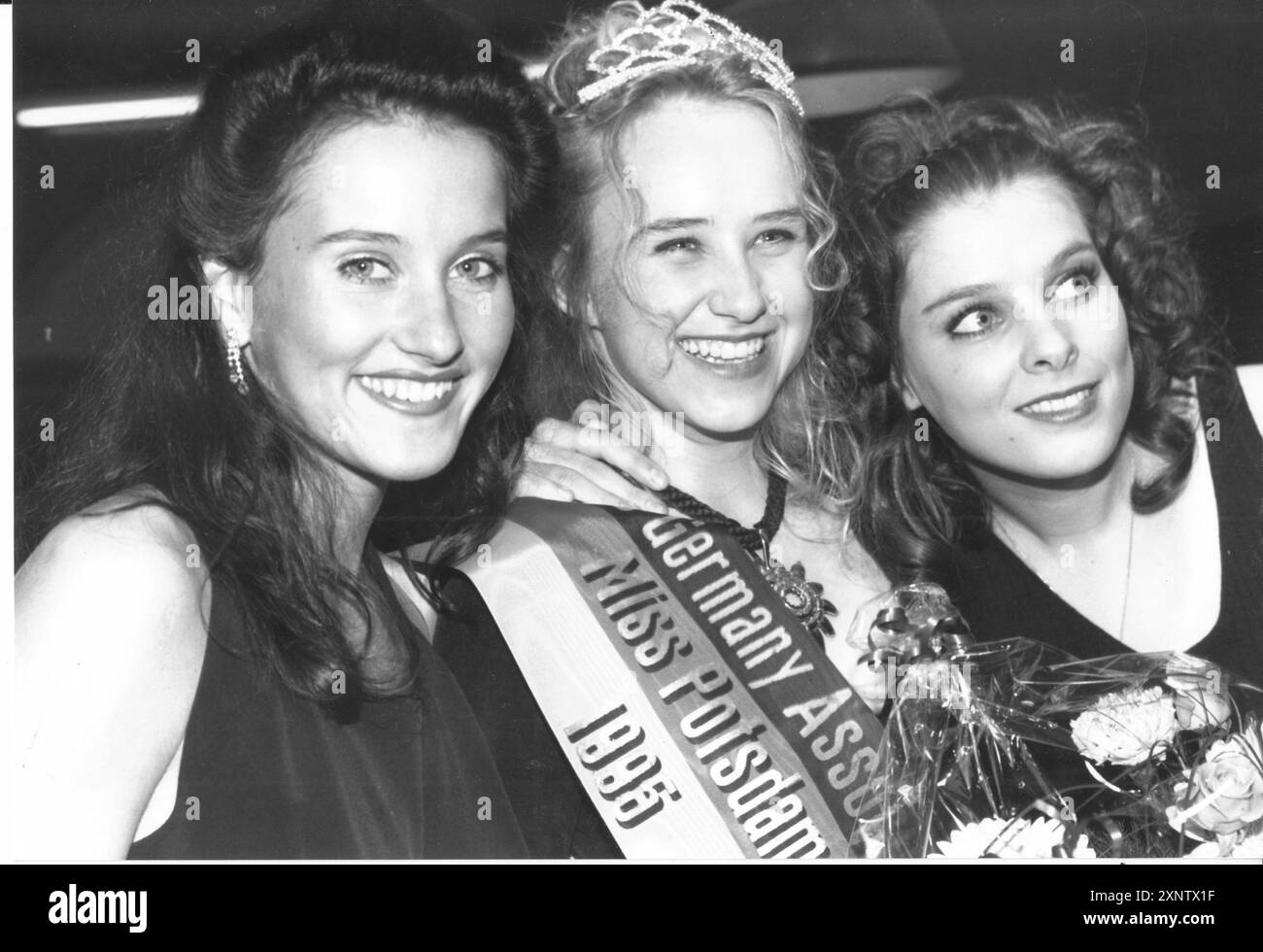 Miriam Geuther(center) was elected Miss Potsdam 1995. 2nd place, Andrea ...