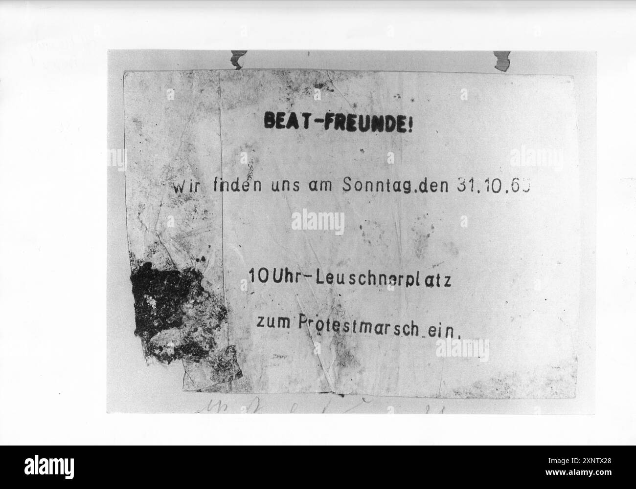 "The first East German beat band ""The Butlers"" was banned in the GDR ...