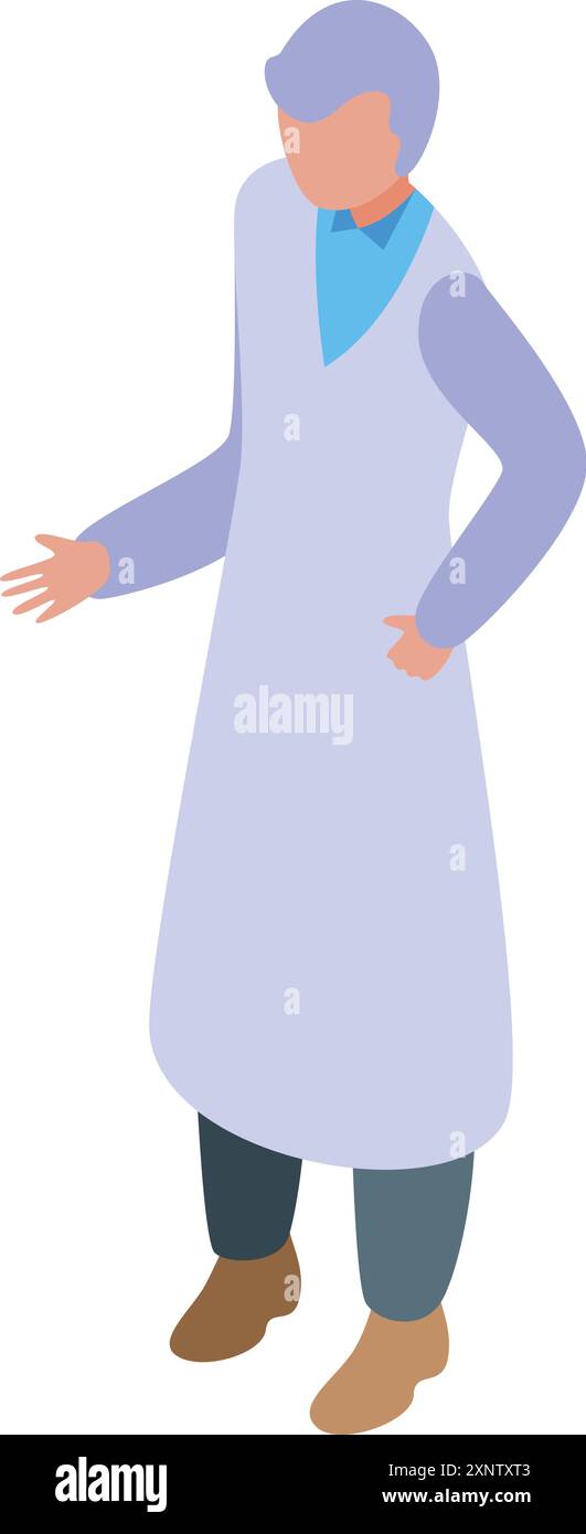 Doctor explaining something patient Stock Vector Images - Alamy