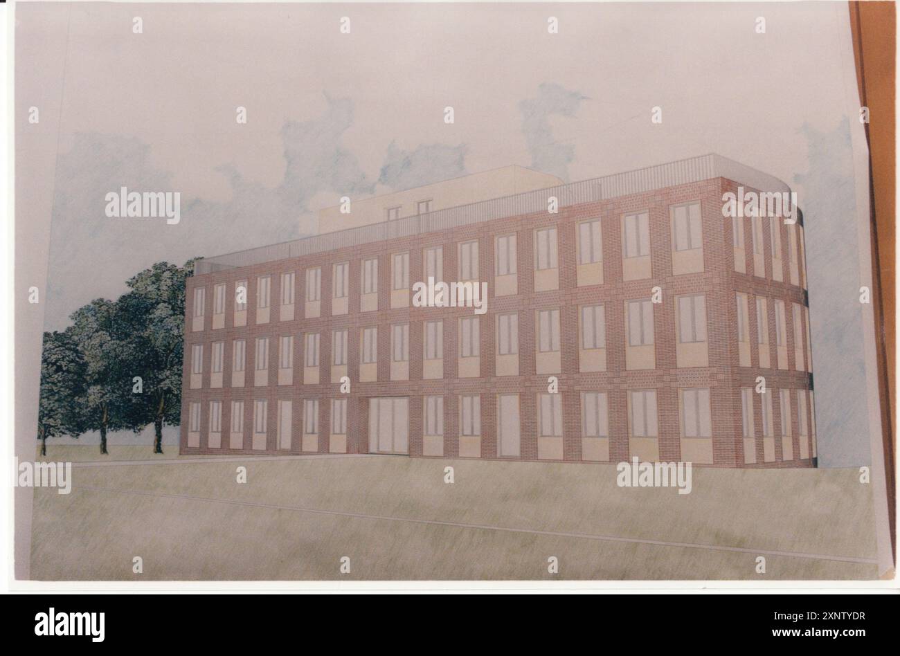 Model/design for the new building of the Alfred Wegener Institute (AWI ...